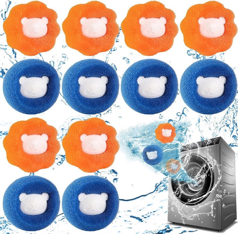 Bolas para lavadora - Paquete de 12 - Antipelo - Aparatos domésticos ...