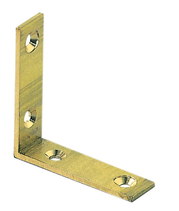 PLAQUES D'ANGLES BL OCT. 4 TROUS 5X5 (2 PIÈCES) | Leroy Merlin