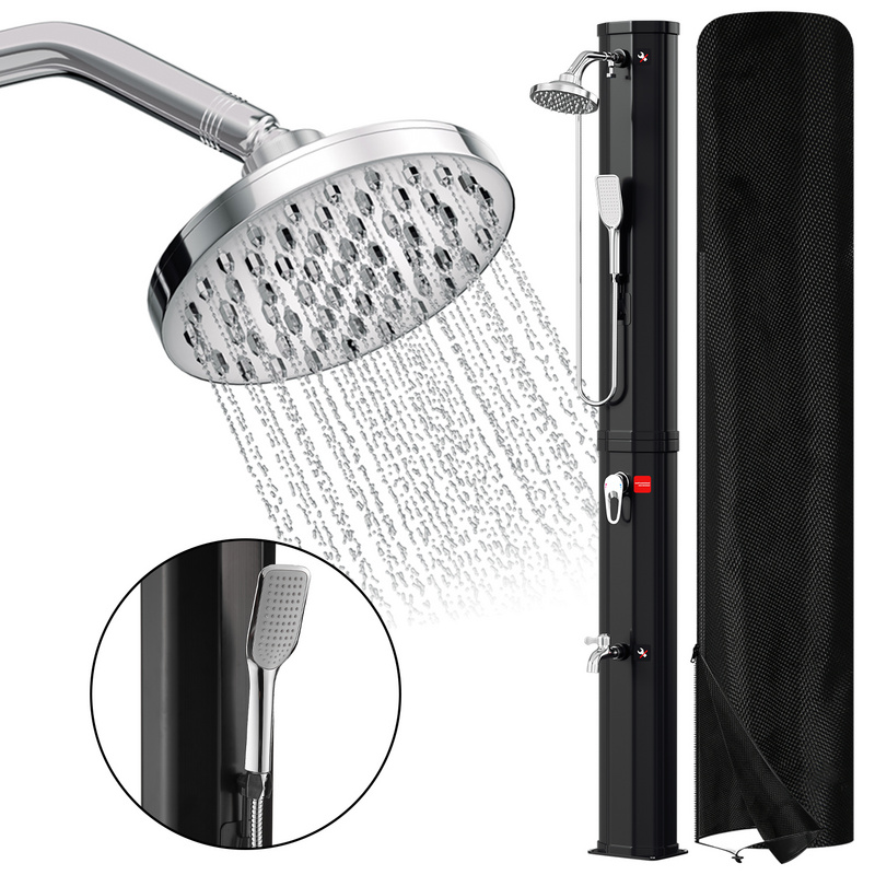 Ducha solar Ducha de jardín Ducha de jardín Ducha solar 60L (Con ...