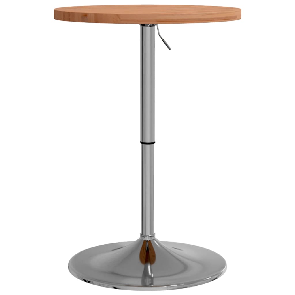 Table haute en bois de hêtre massif ?50x90,5 cm | Leroy Merlin