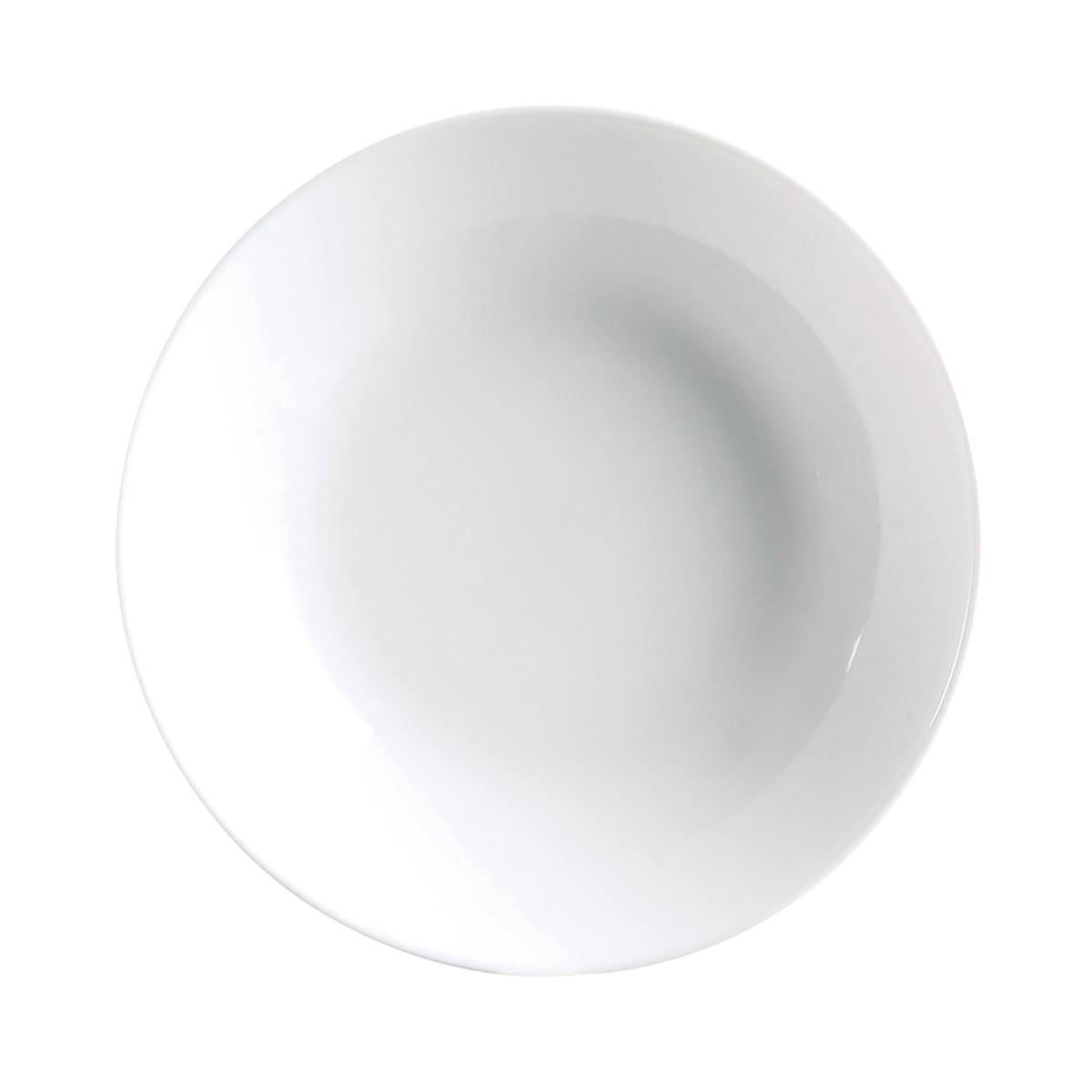 Plato Hondo Opal Luminarc Diwali 20cm - Blanco | Leroy Merlin