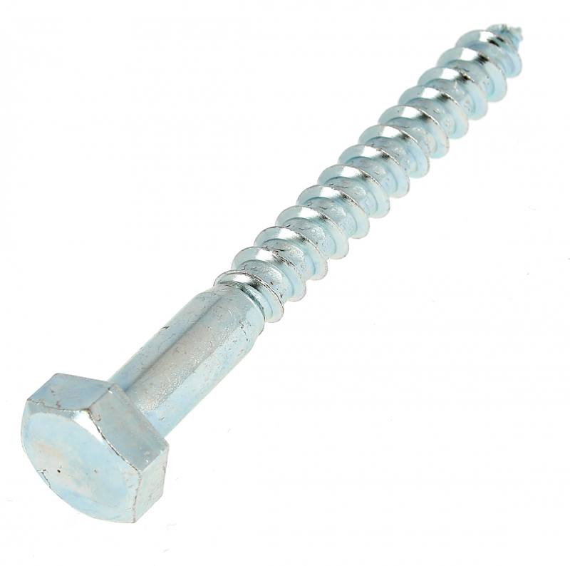 Tirefond 10X40 Zingué DIN 571 | Leroy Merlin