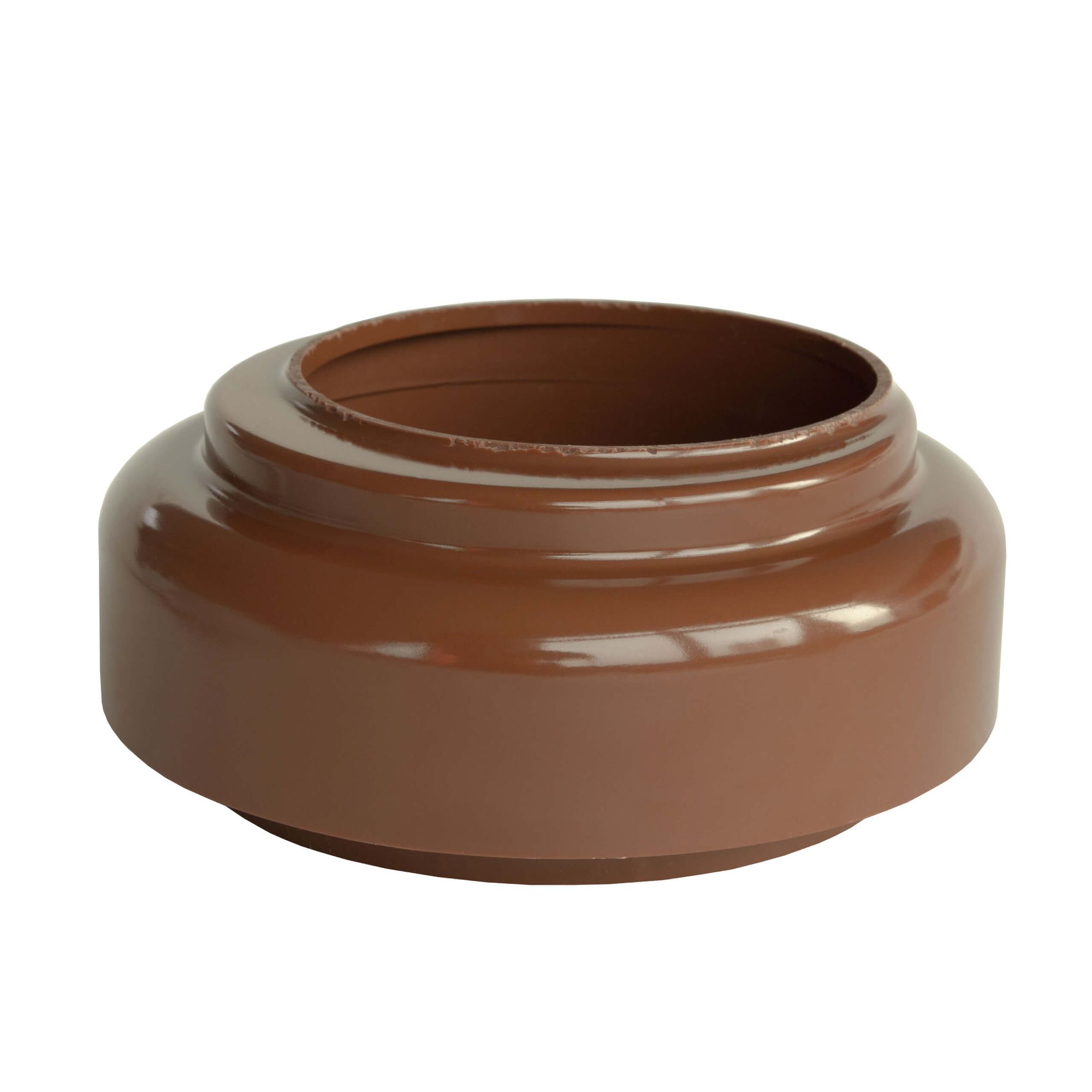 Raccord transition chute d'eau à évacuation PVC-U DN85 (85 mm) brun ...