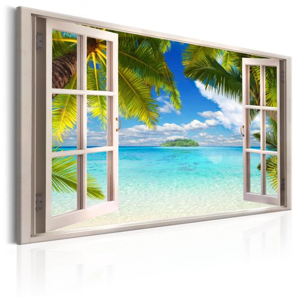 Tableau Window: Sea View 90x60 cm | Leroy Merlin