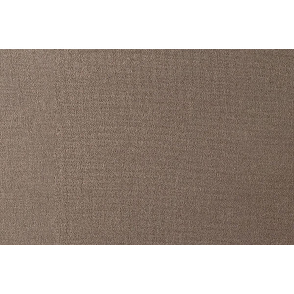 Lit 90x190cm avec tête de lit lignes velours et sommier kit taupe ...