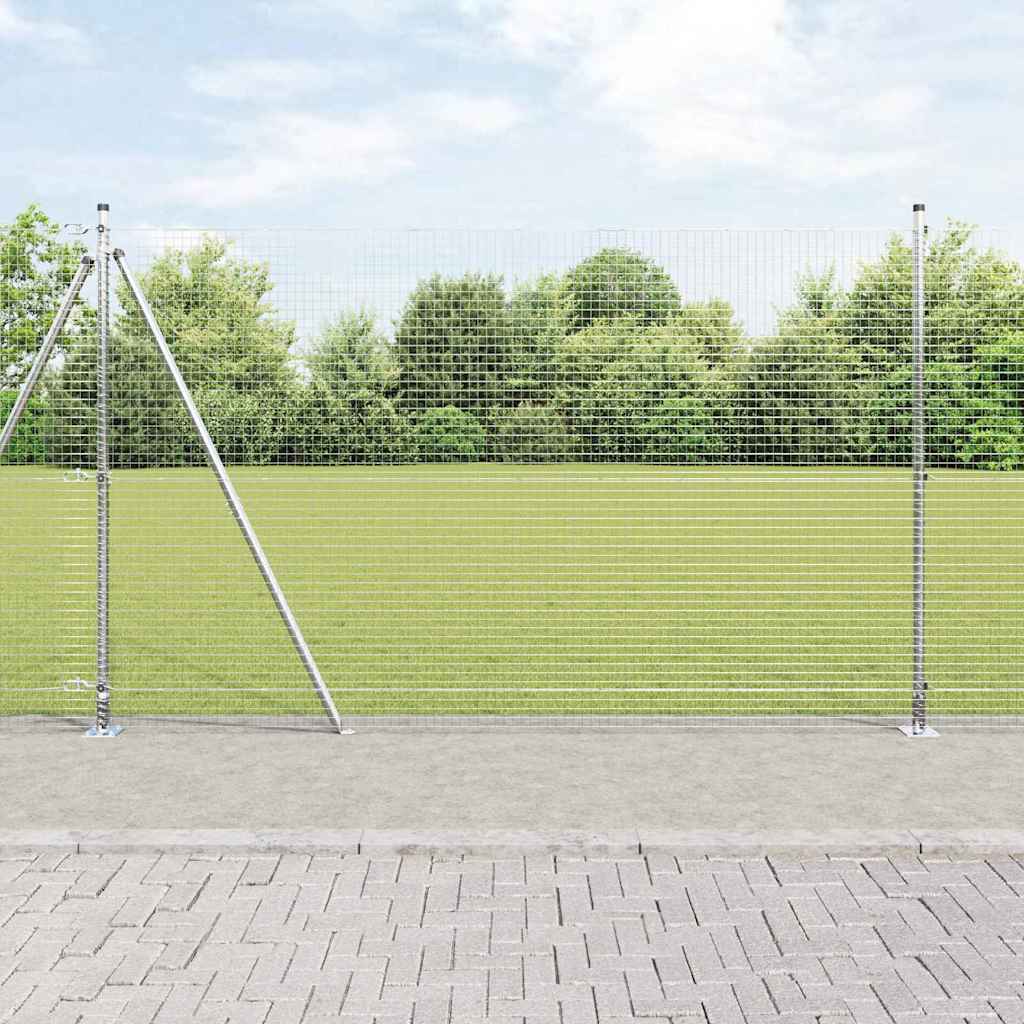 Clôture en fil soudé avec base en béton 10 x 1,4 m (L x H) | Leroy Merlin