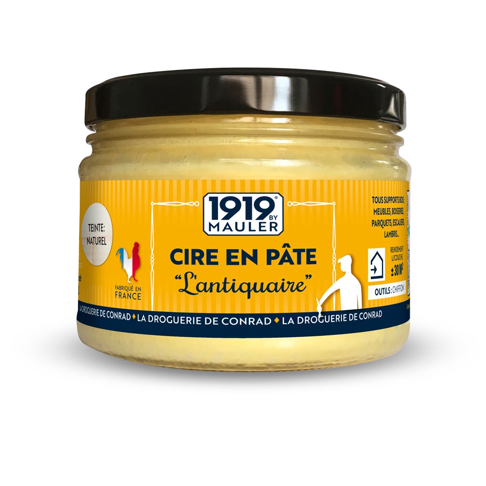 Cire En Pâte "l'antiquaire" Teinte : Naturel 0,5l 1919 By Mauler À La ...