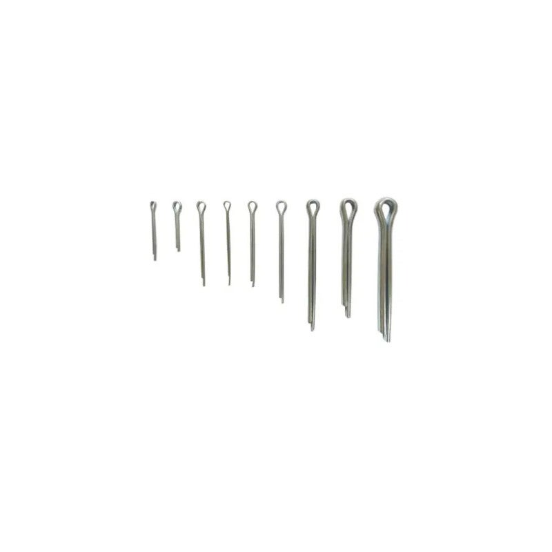 Goupille fendues assorties diamètre 1 à 3 mm, 48 pièces | Leroy Merlin