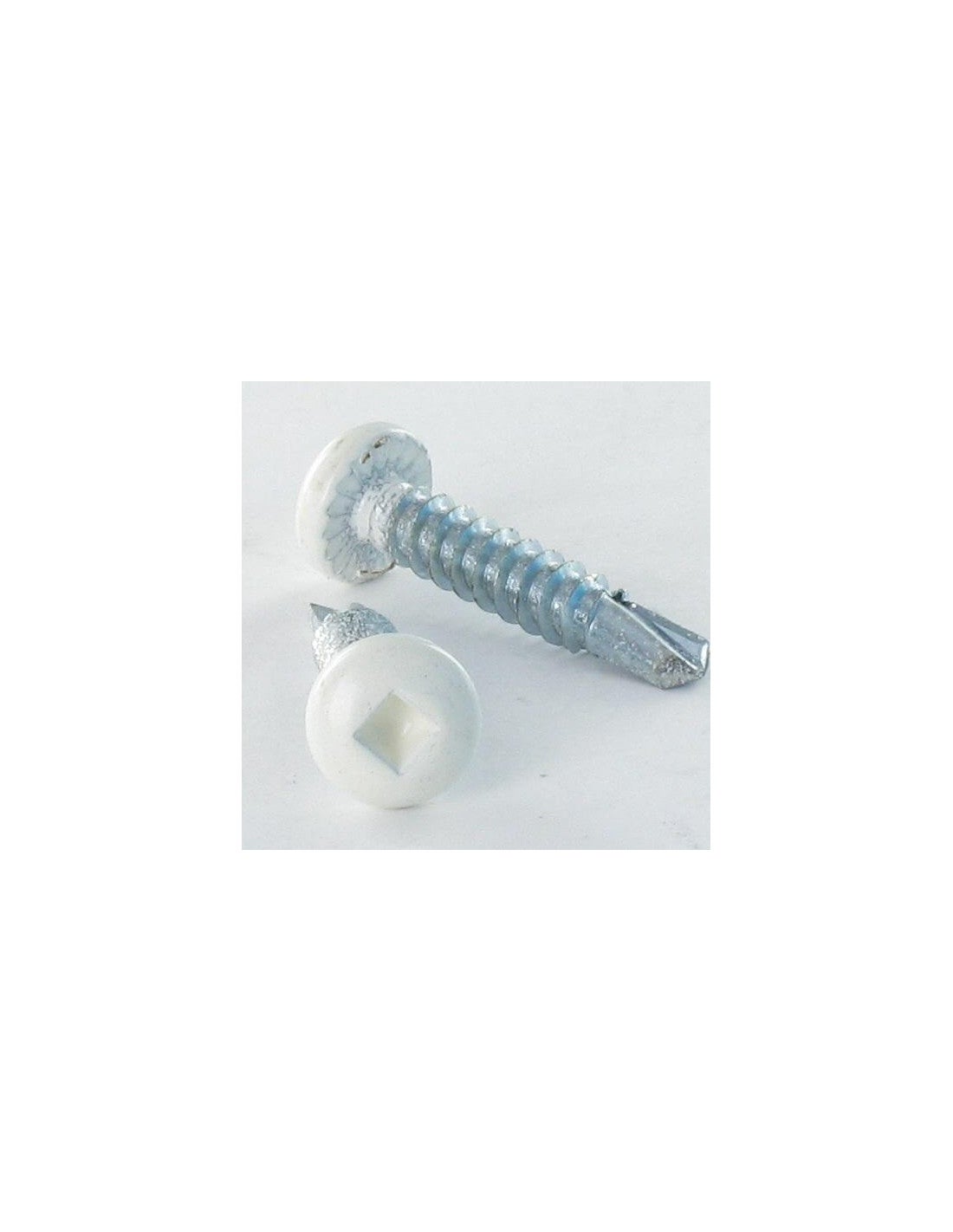 VIS AUTOPERCEUSE TETE CYLINDRIQUE TC EMPR CAR 4.2X16 ACIER ZING BLANC ...