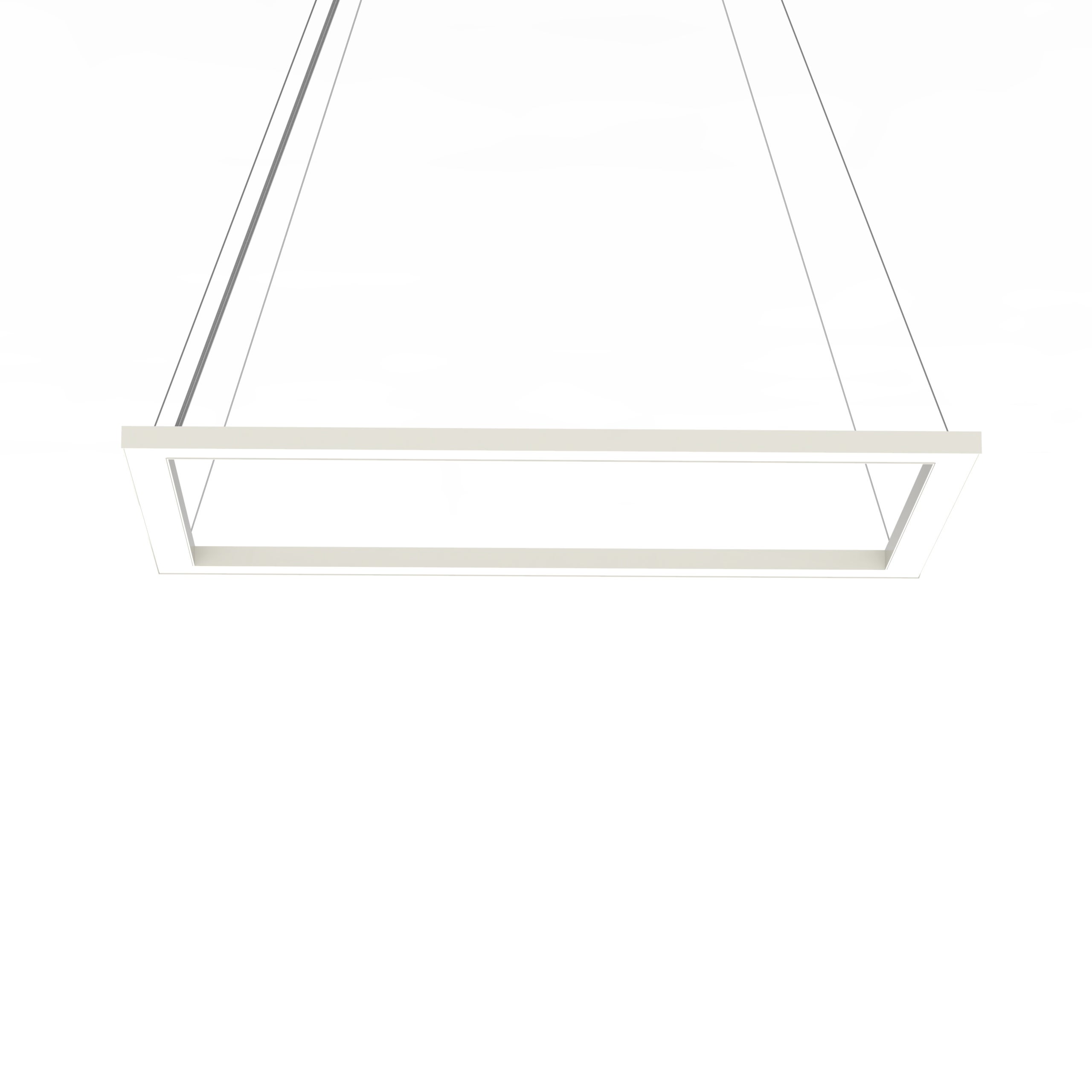 LUMICOM | FLOOR Suspension, STRIP LED, 38W/m, 4000K, métal, blanc ...