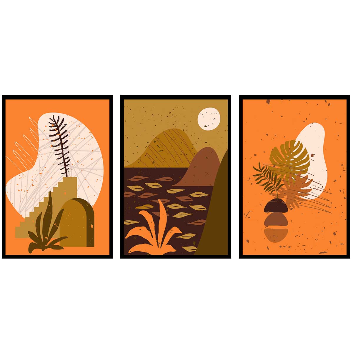 Sirocco combo , Set de 3 posters muraux - 90x45cm | Leroy Merlin