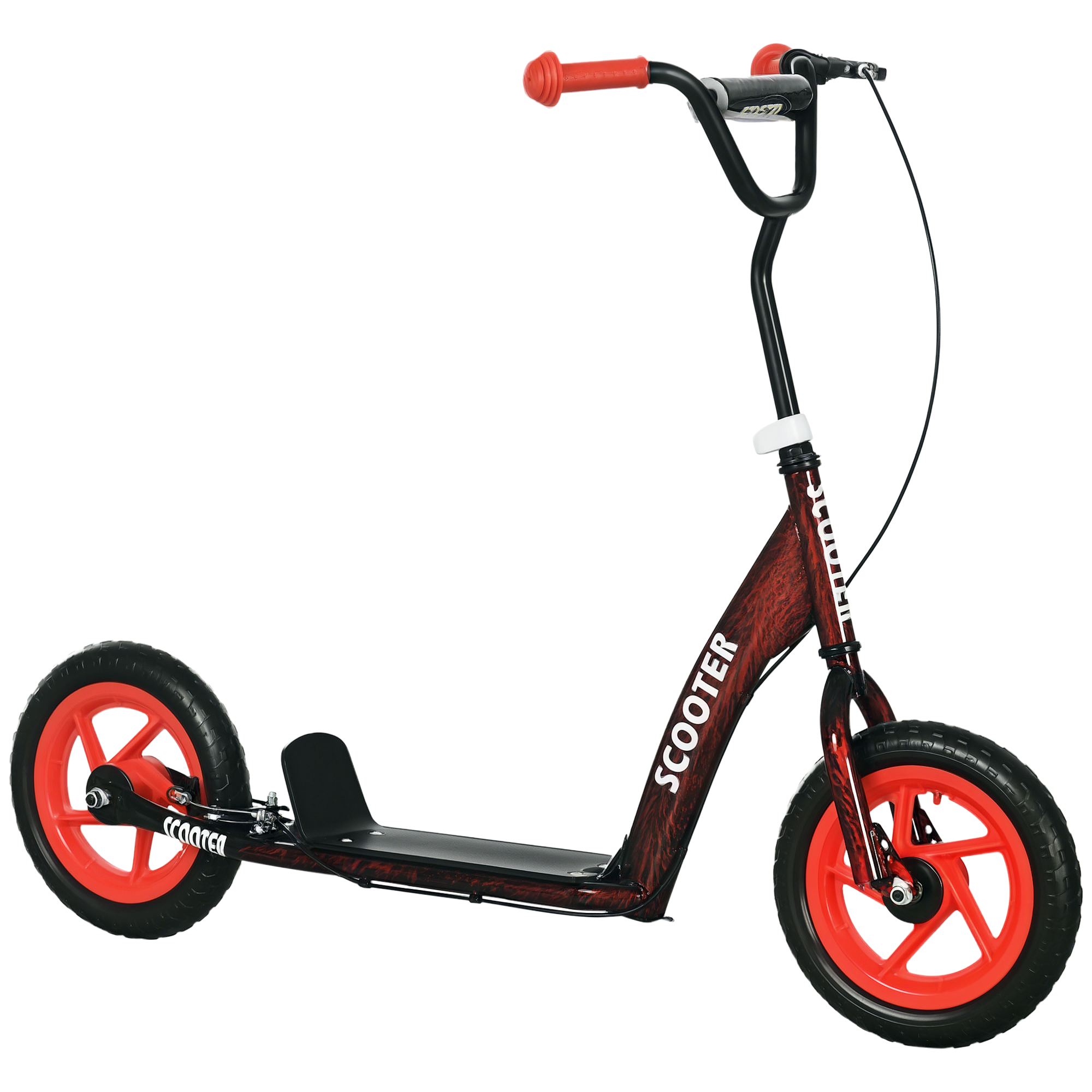 Kids Scooter with Adjustable Handlebar, Children's Kick Scooter with ...