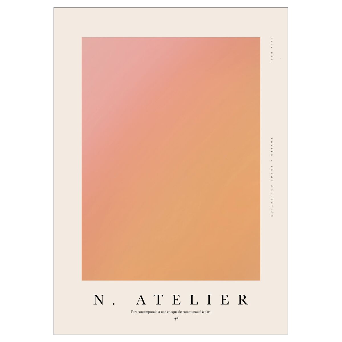 Affiche -N. Atelier - N. Atelier | Affiche & Frame 002 30 x 40 cm | Leroy Merlin