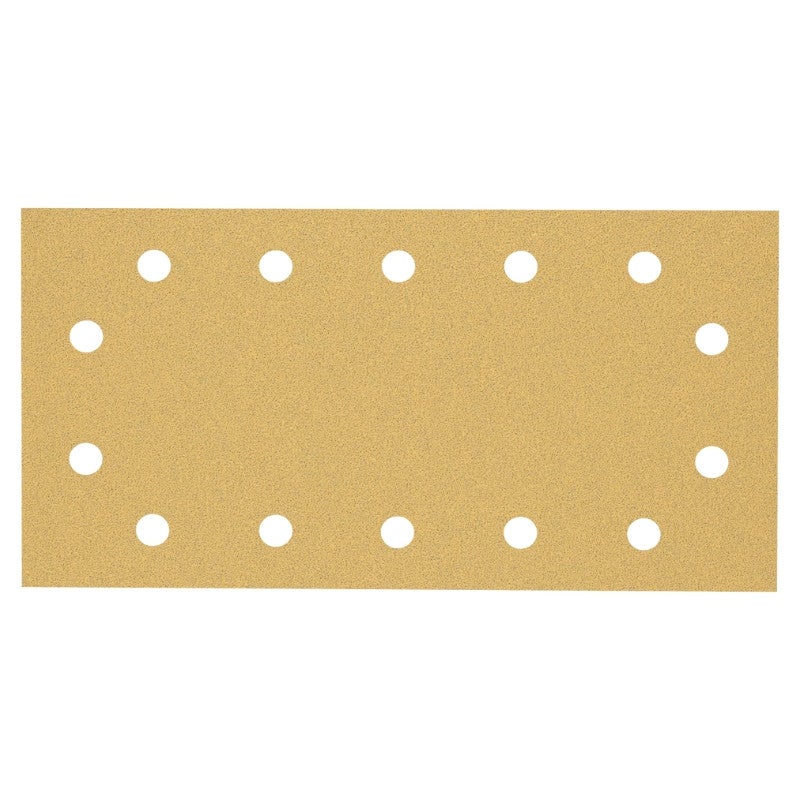 BOSCH EXPERT 50 Feuilles abrasives Rectangle 14 trous C470 - 100 - 115 ...