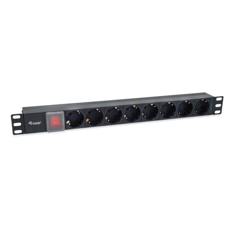 Multiprise rackable 19 1u 8 prises avec interrupteur iec 14 c ble sp ...