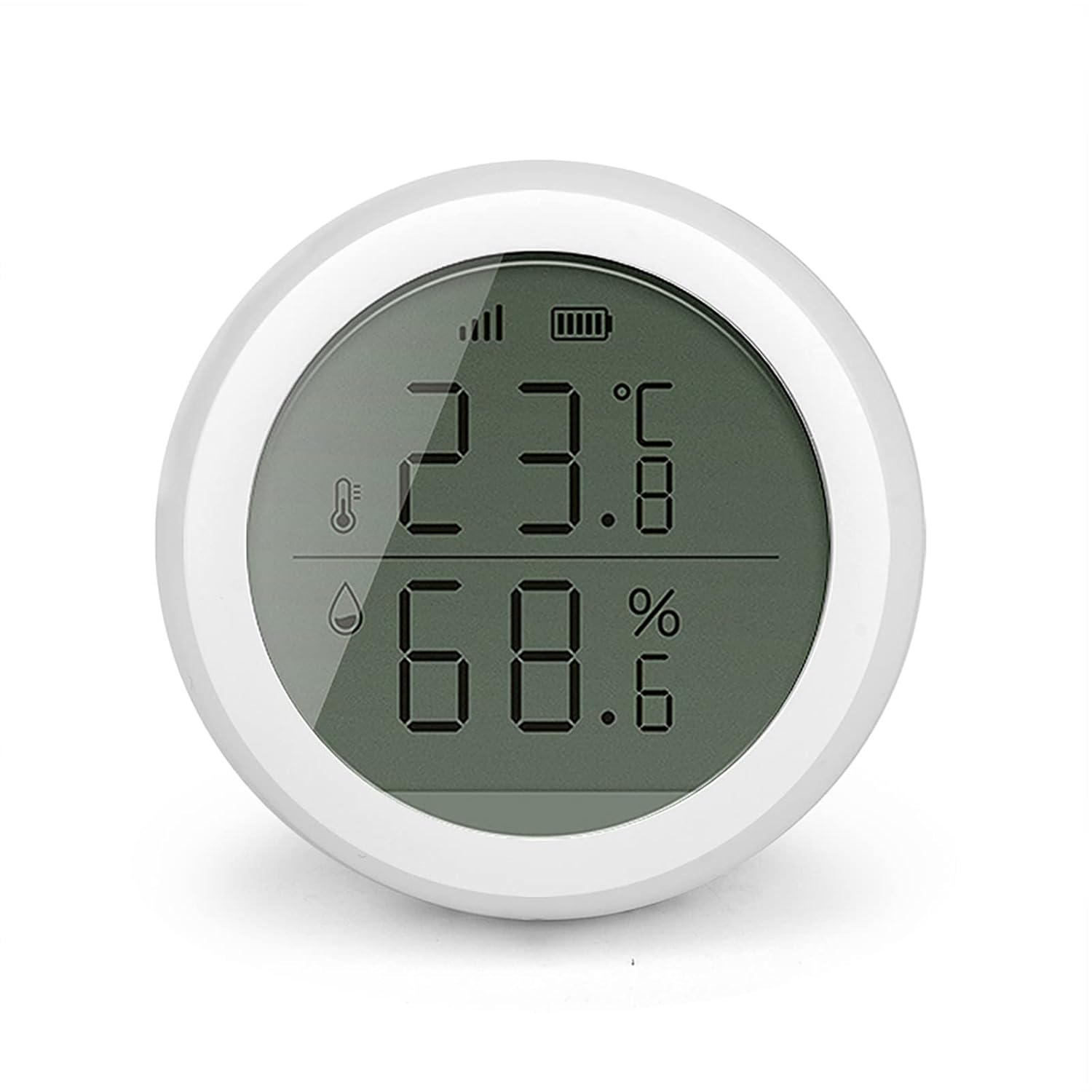 Capteur de température et d'humidité intelligent Tuya Zigbee LCD haute ...