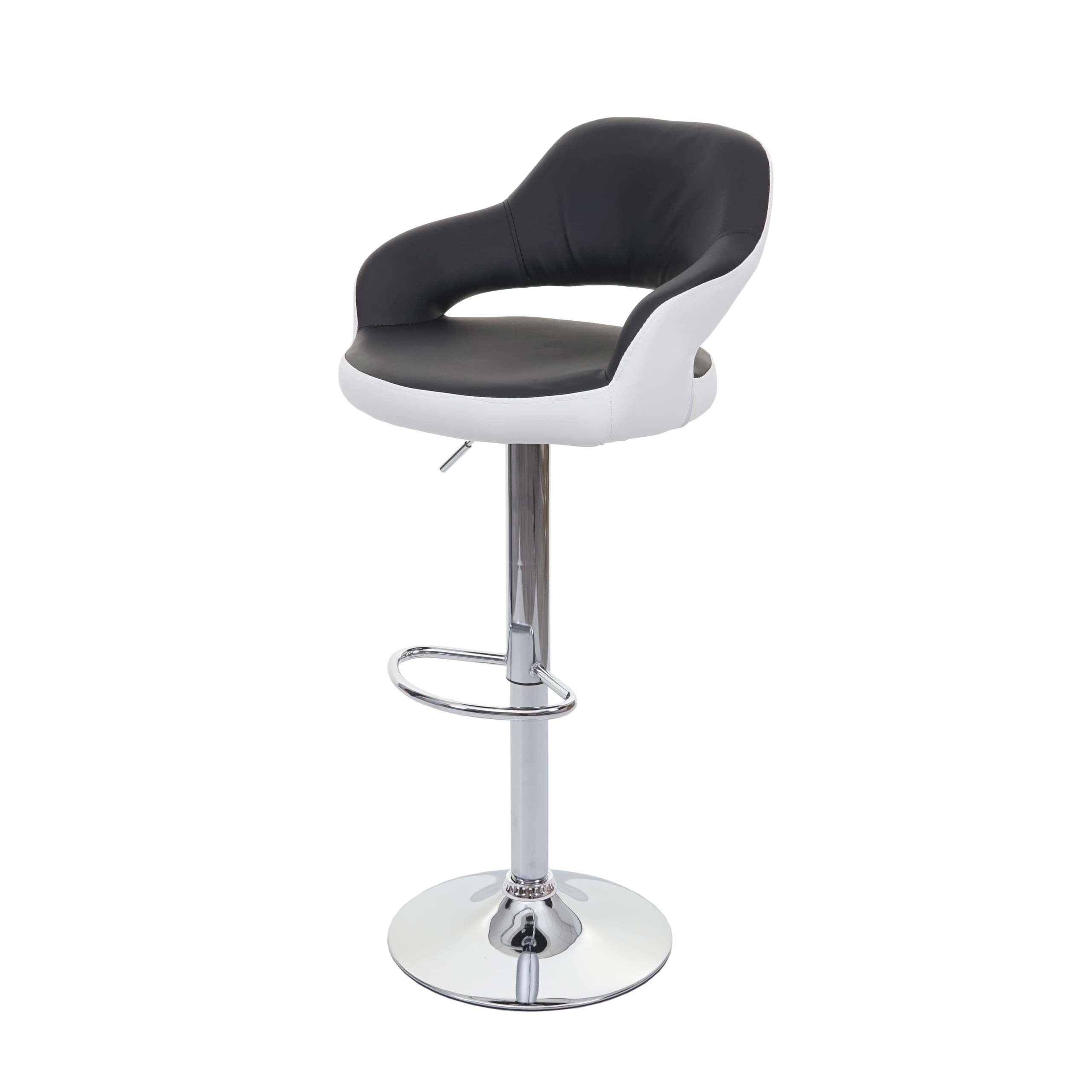 Taburete de bar silla de bar taburete giratorio con respaldo de PVC ...