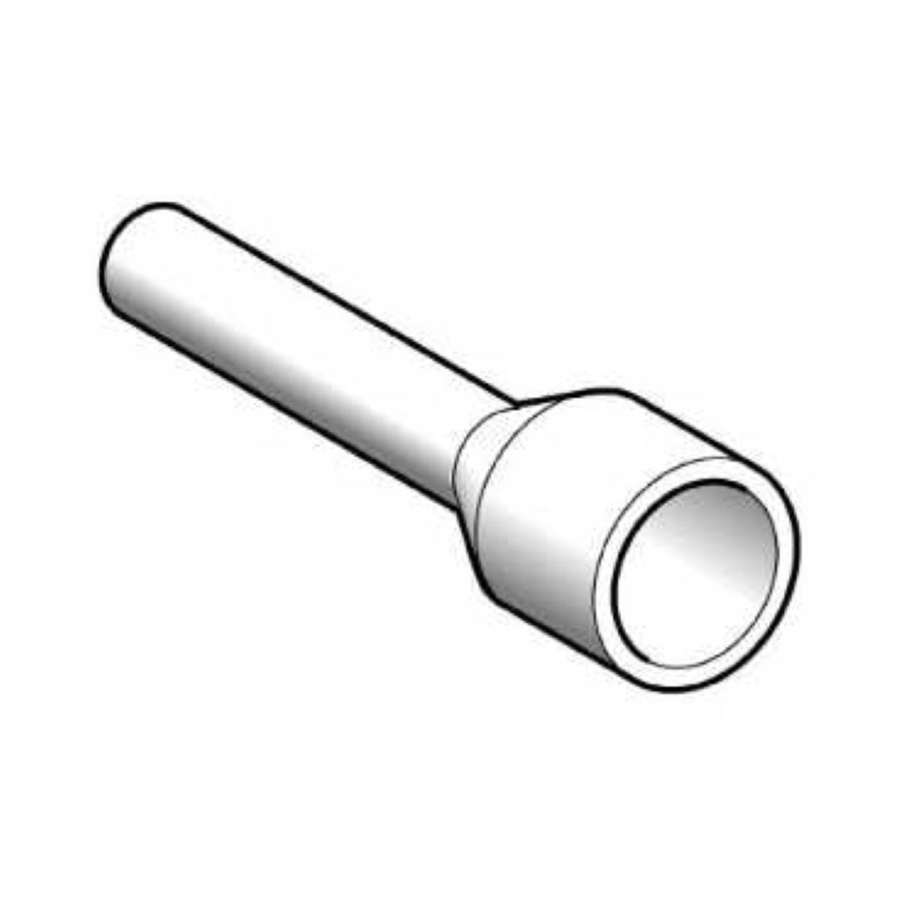 Embout de cablage - 0.5 mm2 - blanc - schneider electric dz5ce005 ...