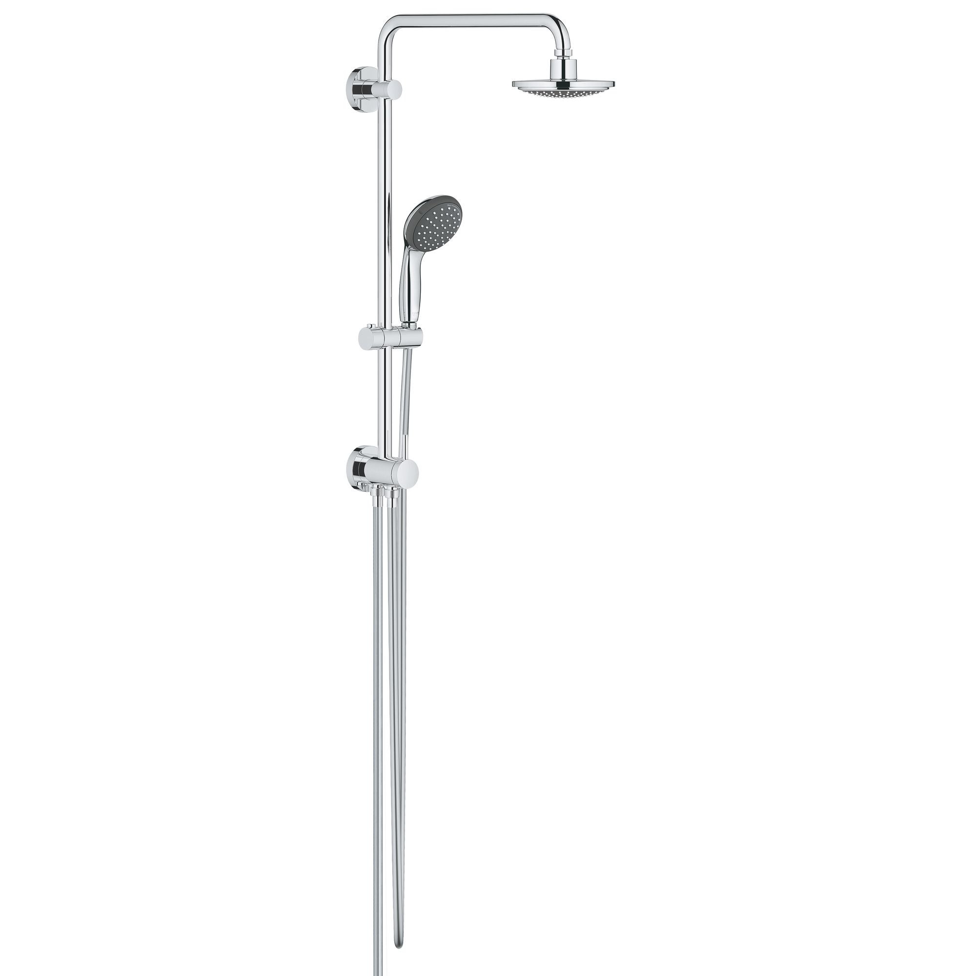 Grohe Vitalio Start 160 Colonne de douche avec inverseur manuel, Chrome ...