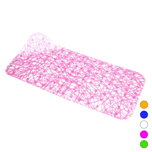 ALFOMBRA DE BAÑERA ANTIDESLIZANTE MOD. LUX CM 72x36Fucsia | Leroy Merlin
