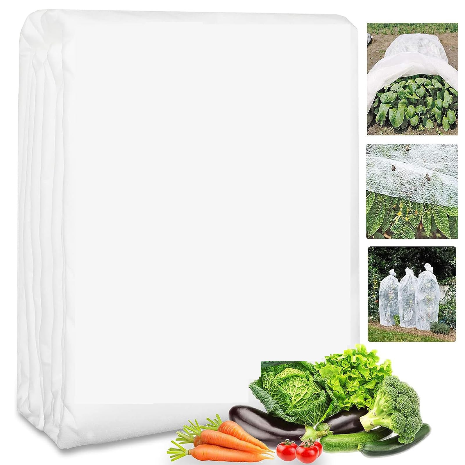 Couverture végétale antigel de jardin, protection contre le froid d ...