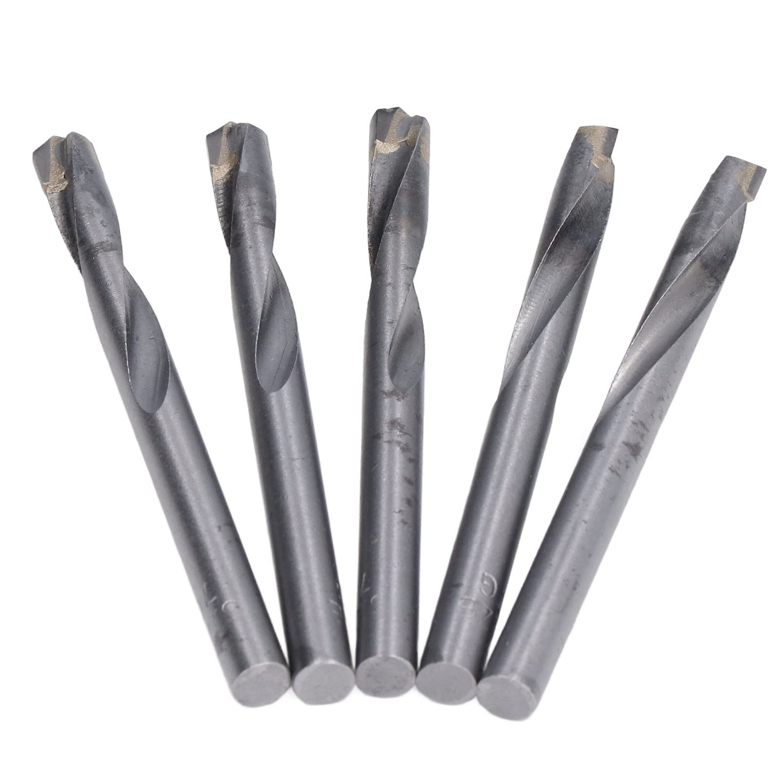 Juego de 10 brocas helicoidales de 7 mm con vástago recto para taladrar ...