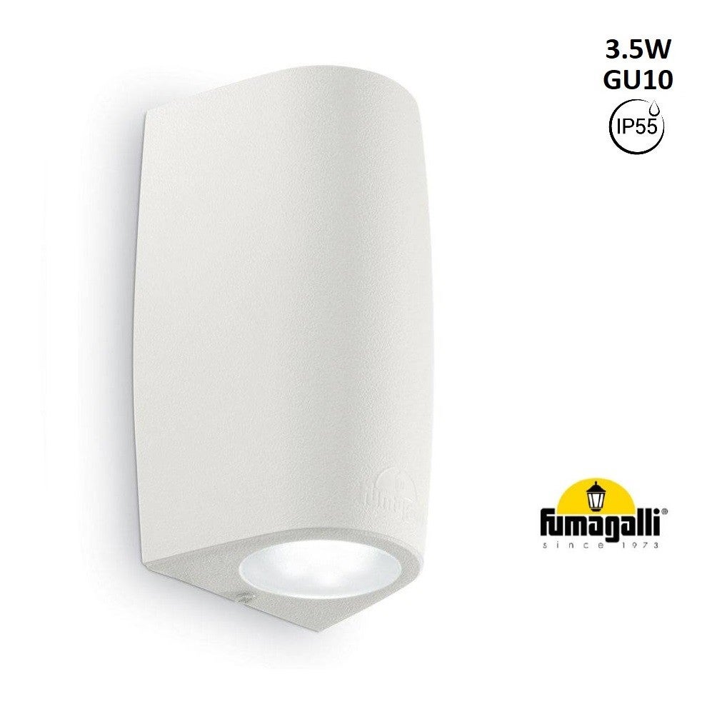Applique murale Fumagalli "Marta" GU10 3.5W IP55 | Leroy Merlin