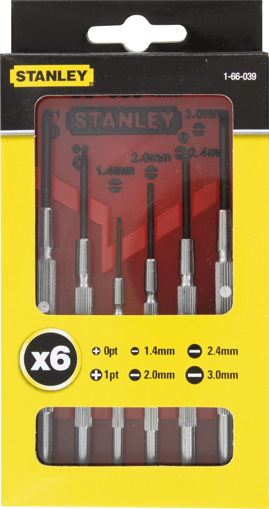 Juego de 6 destornilladores de relojero - 1-66-039 | Leroy Merlin