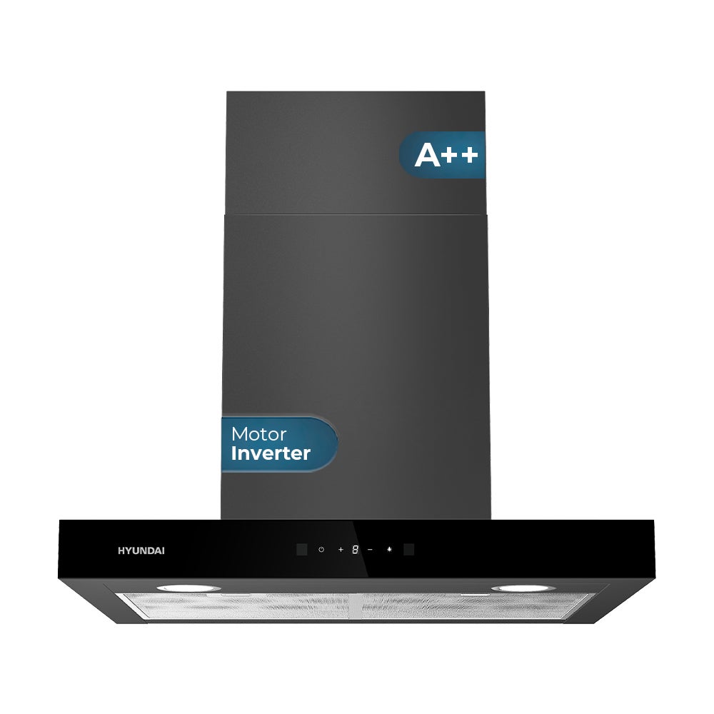 Campana Tipo T Hyundai, HCTT60DCB00, Potencia 293m3/h, Tiro Doble, 4 ...