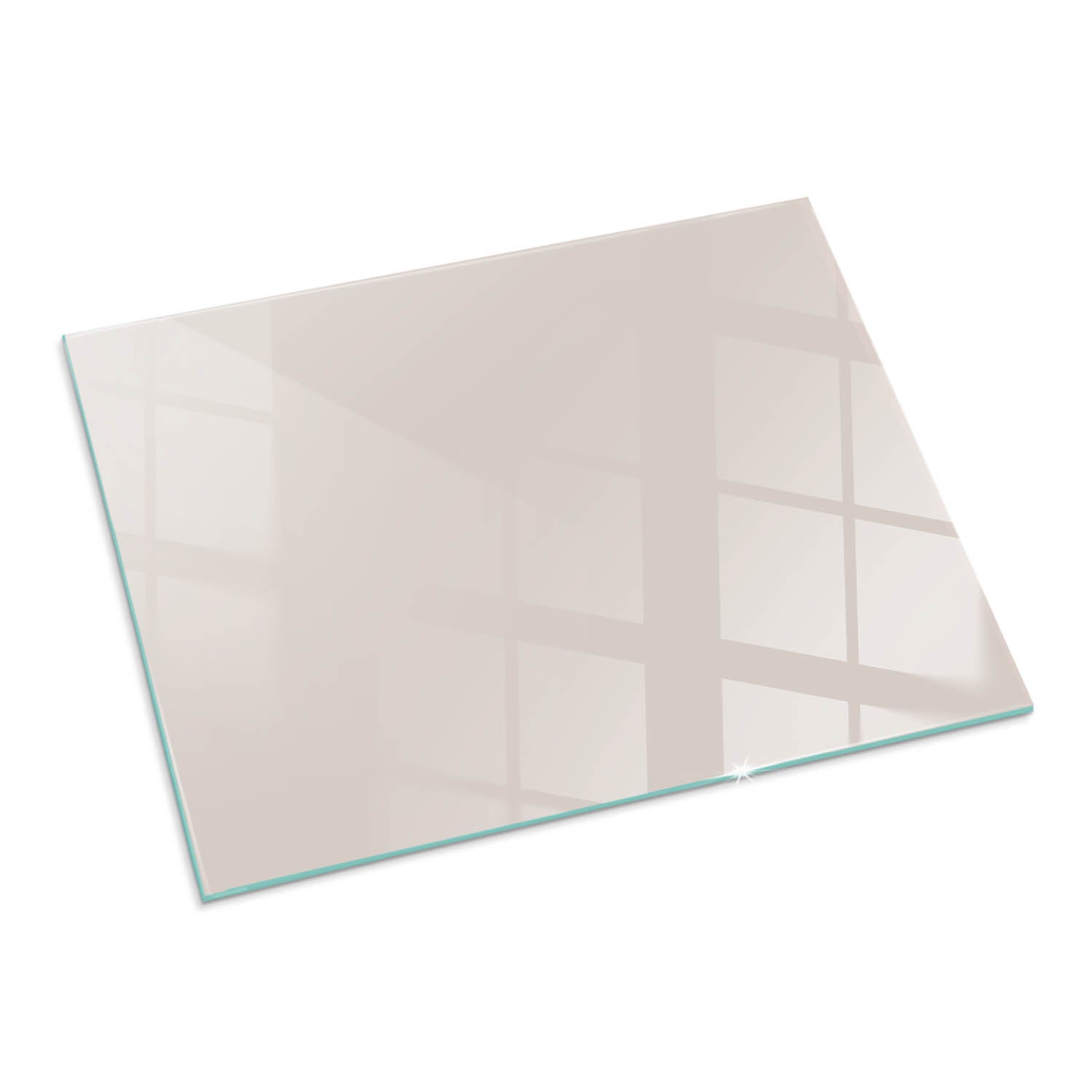 Plaque de verre pour sol de cheminée, support design moderne | 80x60 ...
