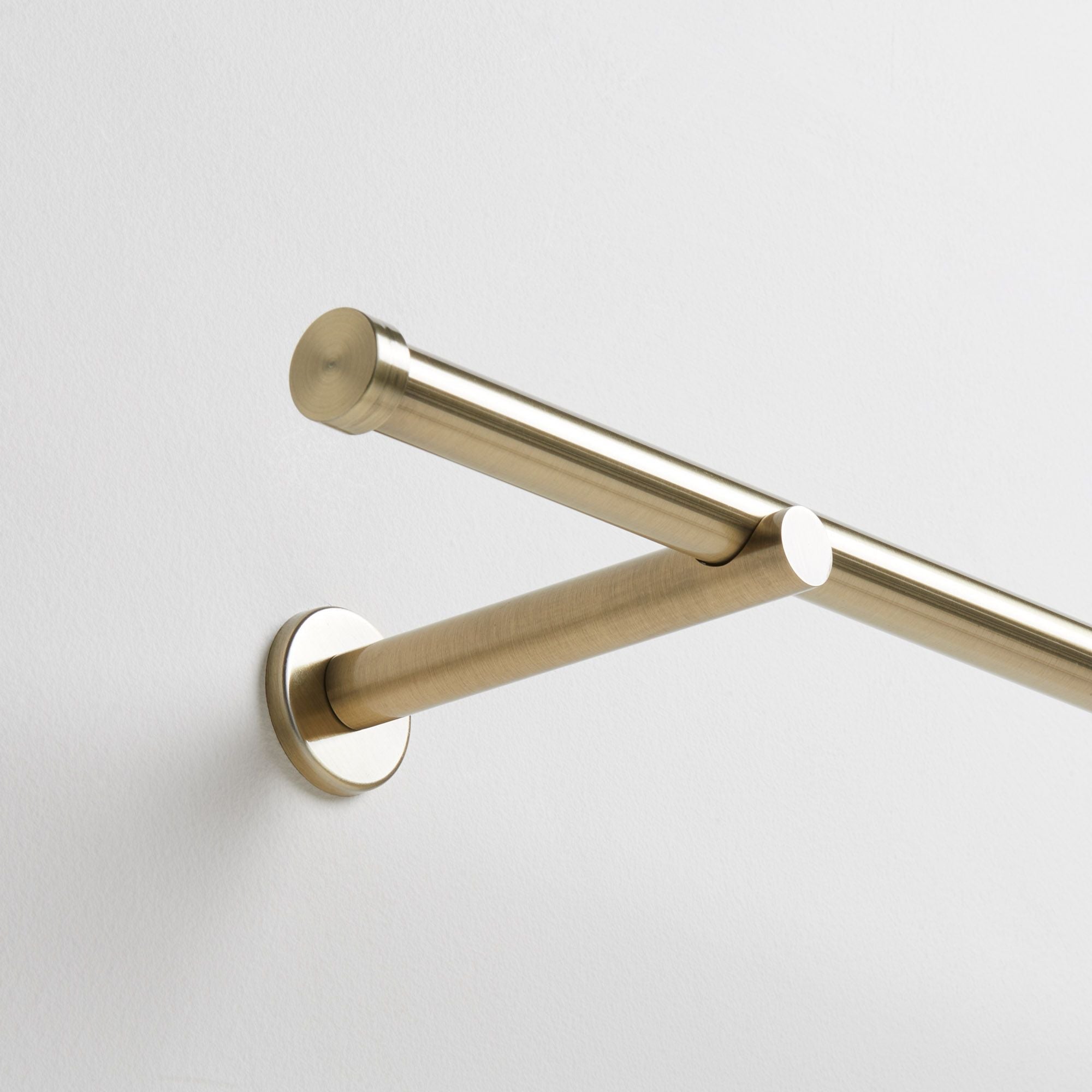 MADURA - Tringle à rideaux Alma Doré Ø2,9x150 cm | Leroy Merlin