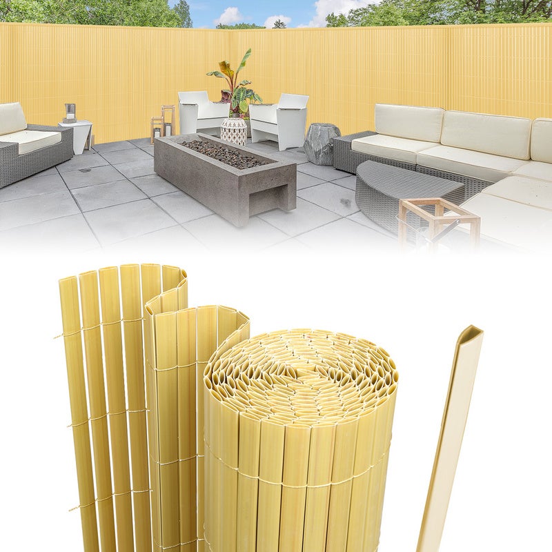 Paravento in PVC per Giardino, Piscine, Balcone, Terrazza, Resistente ...