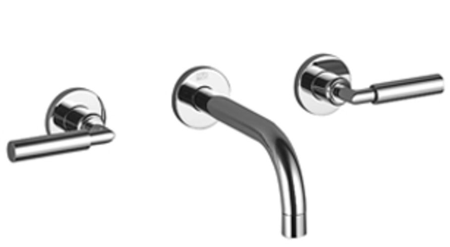 Dornbracht TARA Mezclador mural para lavabo sin juego de desagüe ...