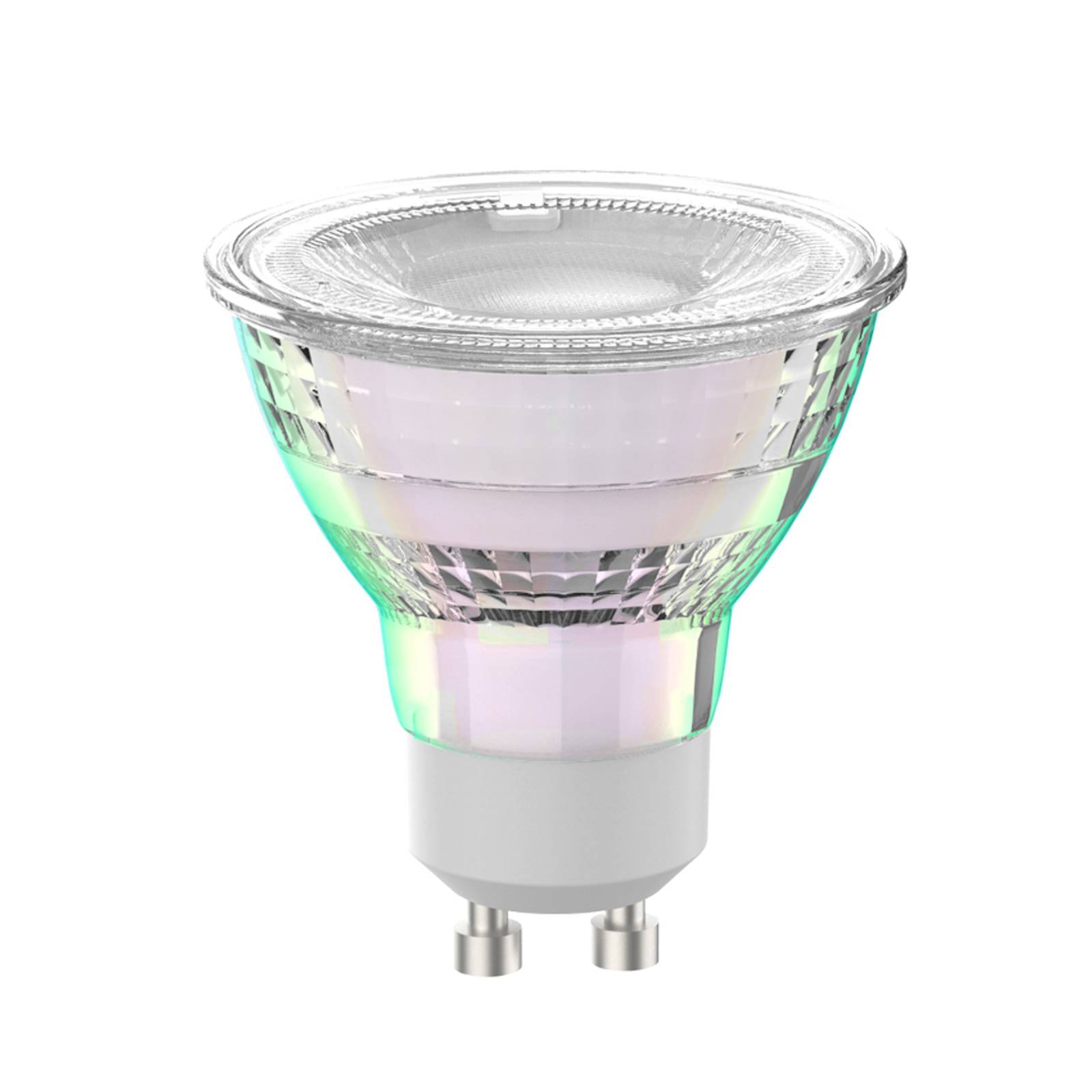 Arcchio Bombilla LED GU10 PAR16 2,5 W transparente 2.700 K 450 lm, bombilla bombillas LED ...