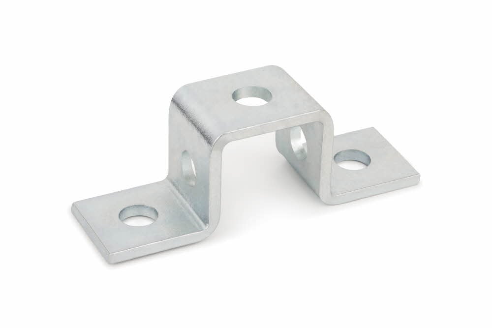 Pattes de fixation pour profilés Indextrut - Zingué 41/21 x 40 - Boite ...