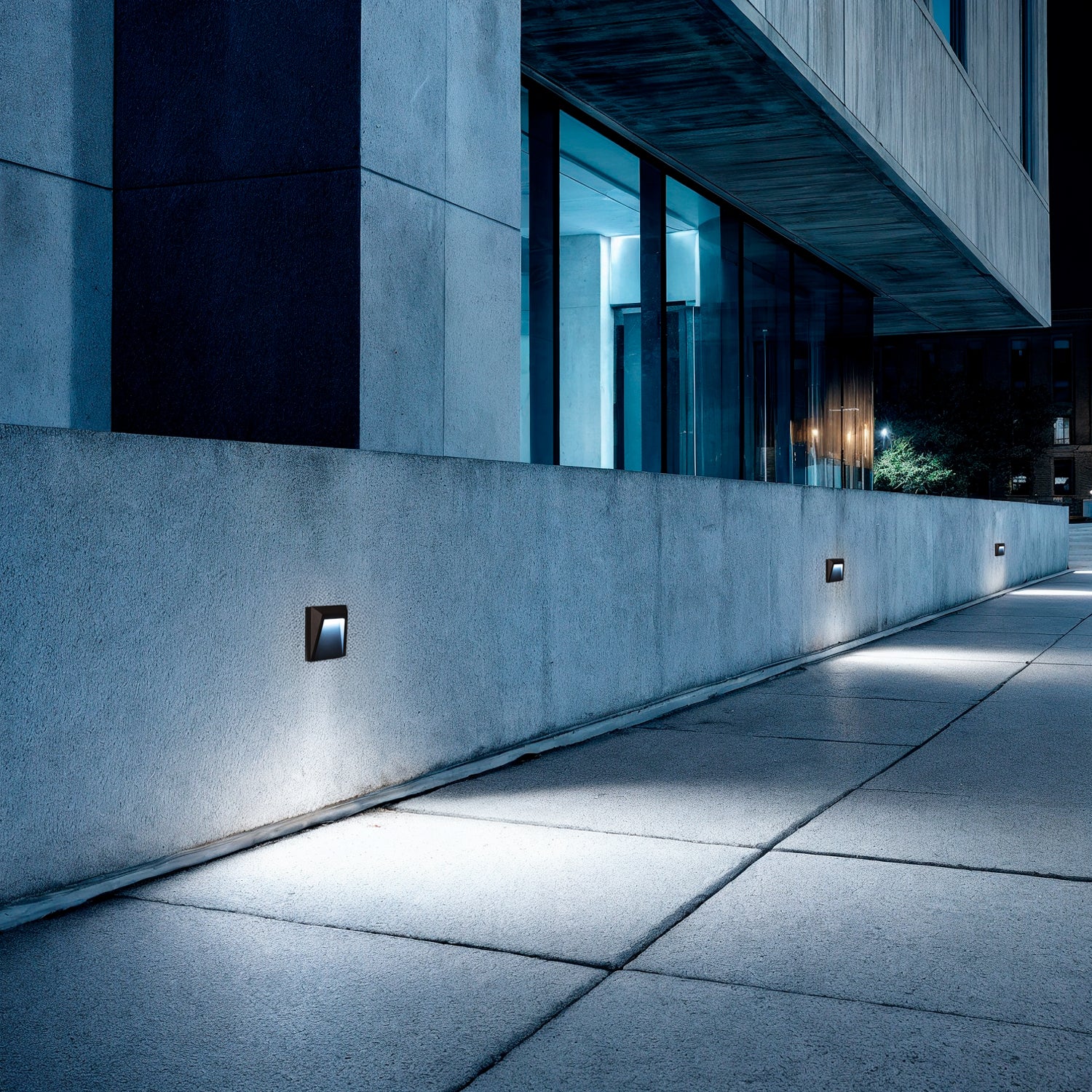 Ledkia - Baliza Exterior LED 1.5W Superficie Pared Antracita Clover ...