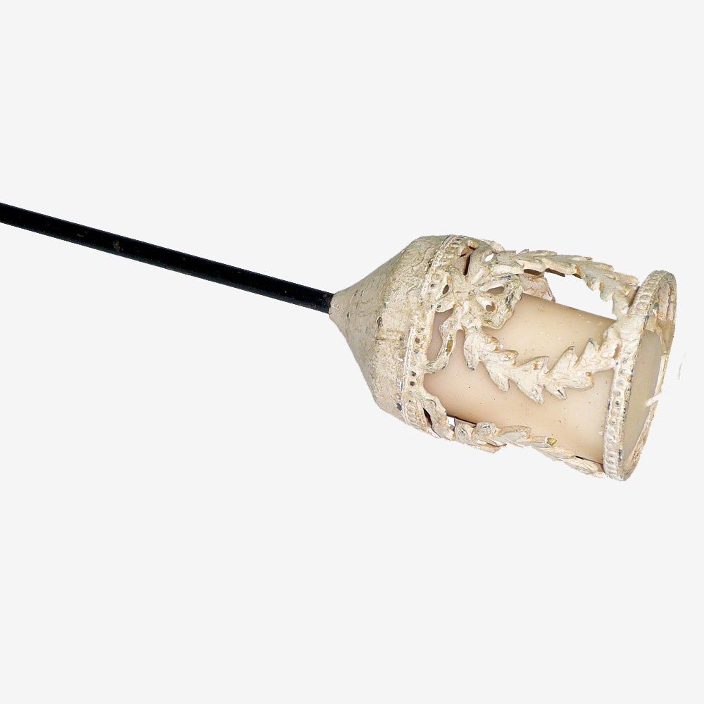 ANTORCHA JARDIN CON VELA BLANCO | Leroy Merlin