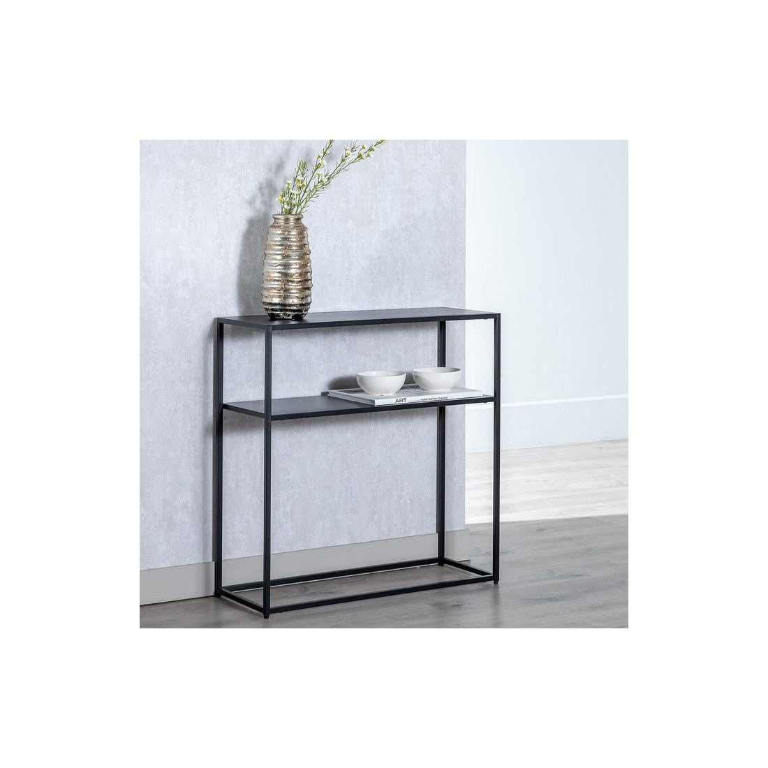 Console PM métal Noir - URBAN | Leroy Merlin