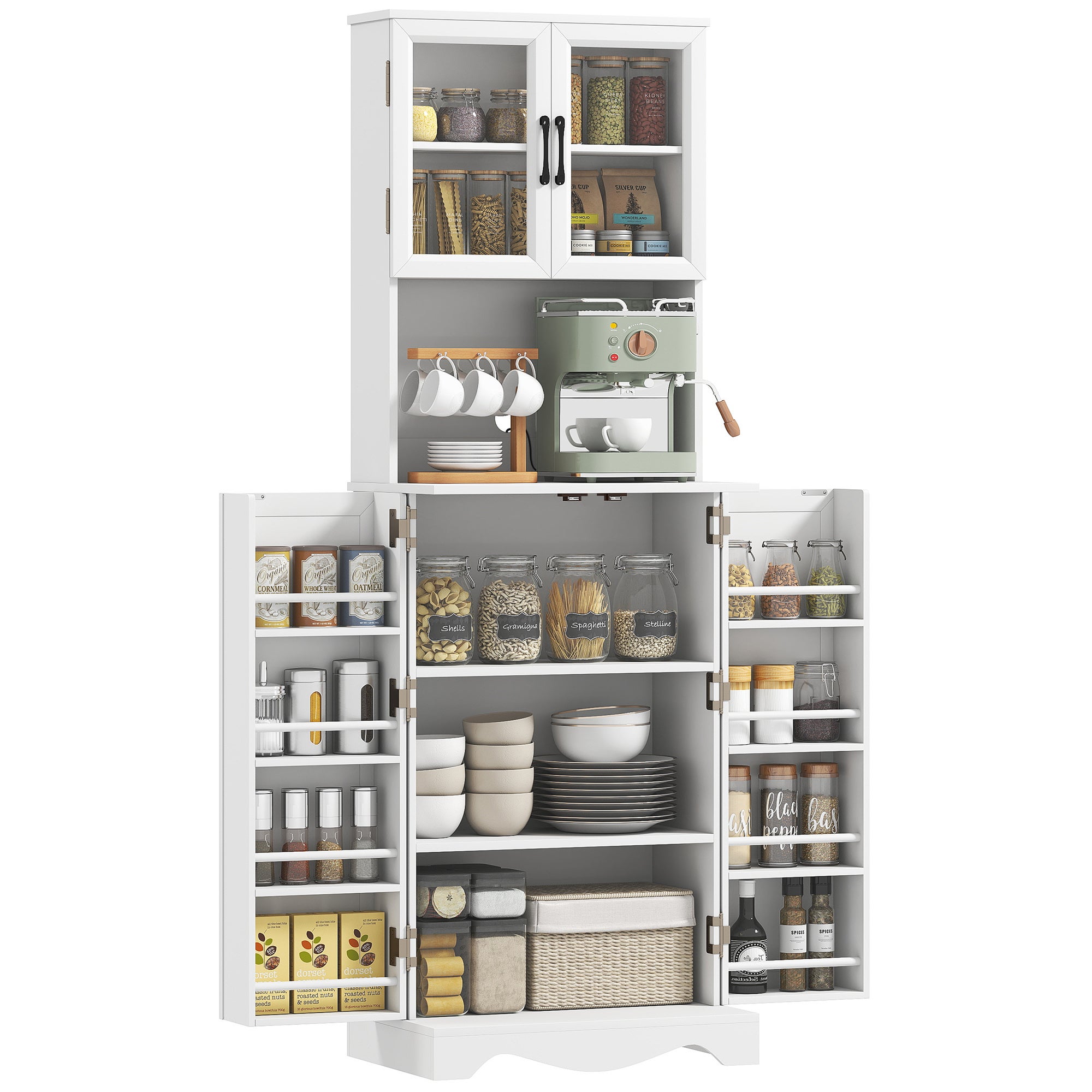 Armoire de cuisine panneau de particules HOMCOM | Leroy Merlin