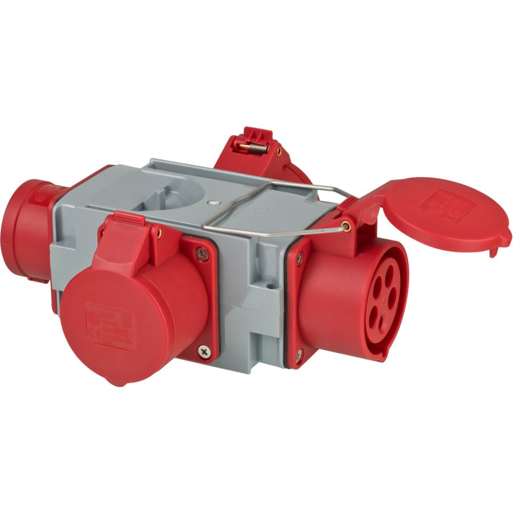 Brennenstuhl collecteur Croix de distribution d'énergie CEE 400V / 16A ...