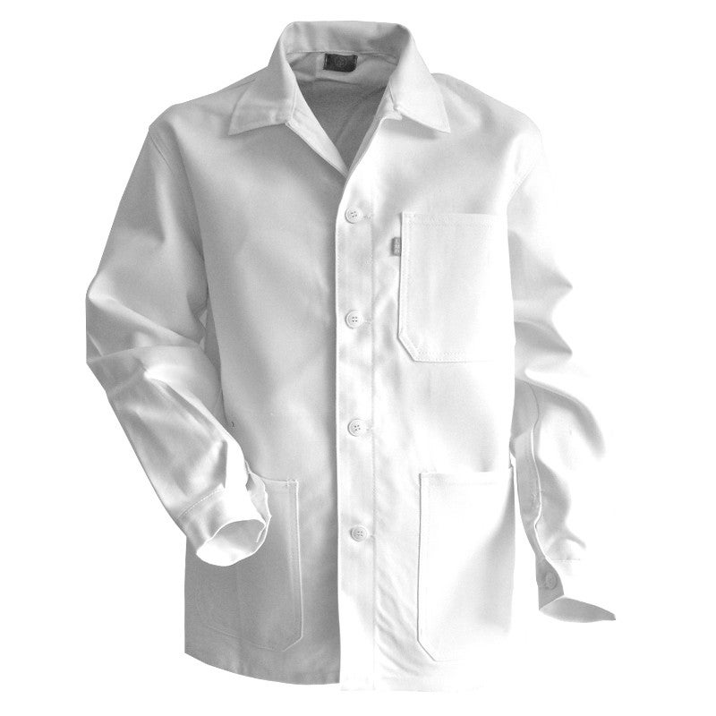 Veste de peintre ROULEAU coton sergé blanc T40 LMA LEBEURRE 200244 T1 ...