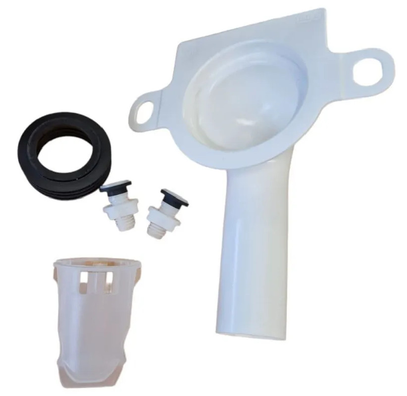 Coude pour cuvette ROCA avec vis et joint | Leroy Merlin