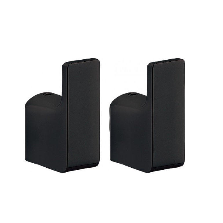 Perchero de latón en negro opaco para montaje en pared | Palazzo ...