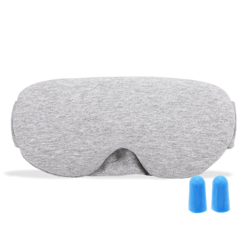 Masque de sommeil en coton, masque de sommeil bloquant la lumière ...