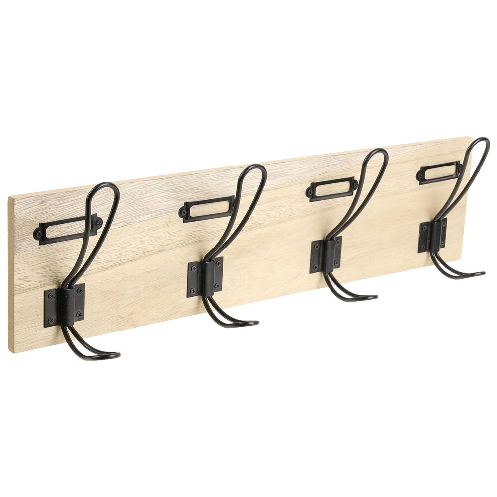 APPENDIABITI con 4 GANCI 48x6,5x14 cm | Leroy Merlin