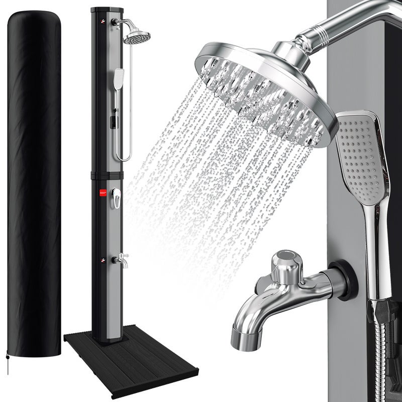 Ducha solar Ducha de jardín Grifo de camping Ducha de piscina Ducha de ...