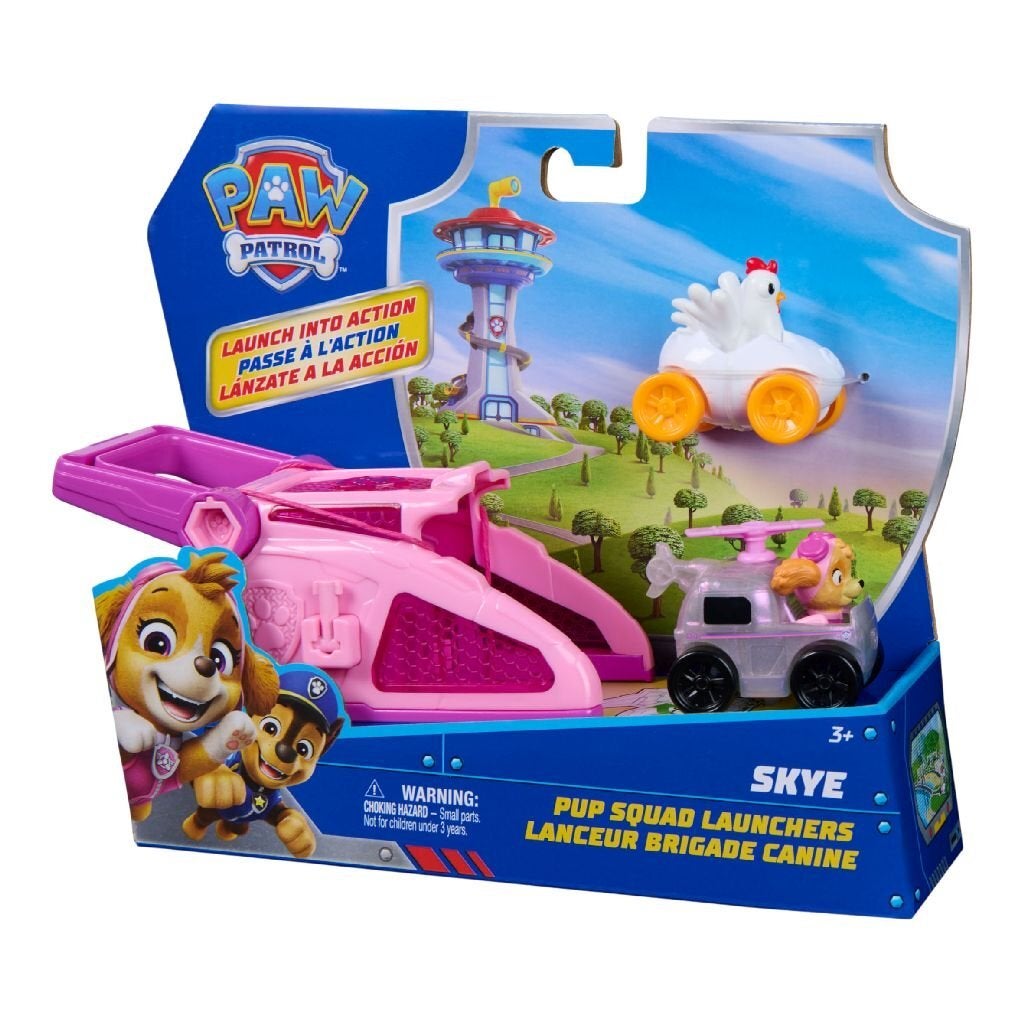 Paw Patrol Pup Squad Launchers Skye - Età 3+ | Leroy Merlin