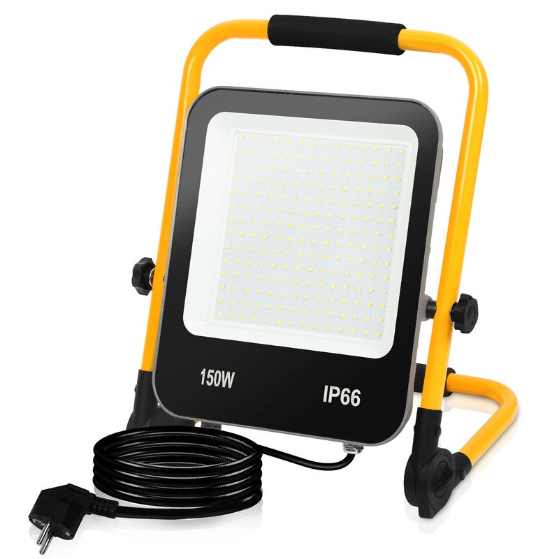 Reflector LED para construcción, reflector brillante para exteriores de ...