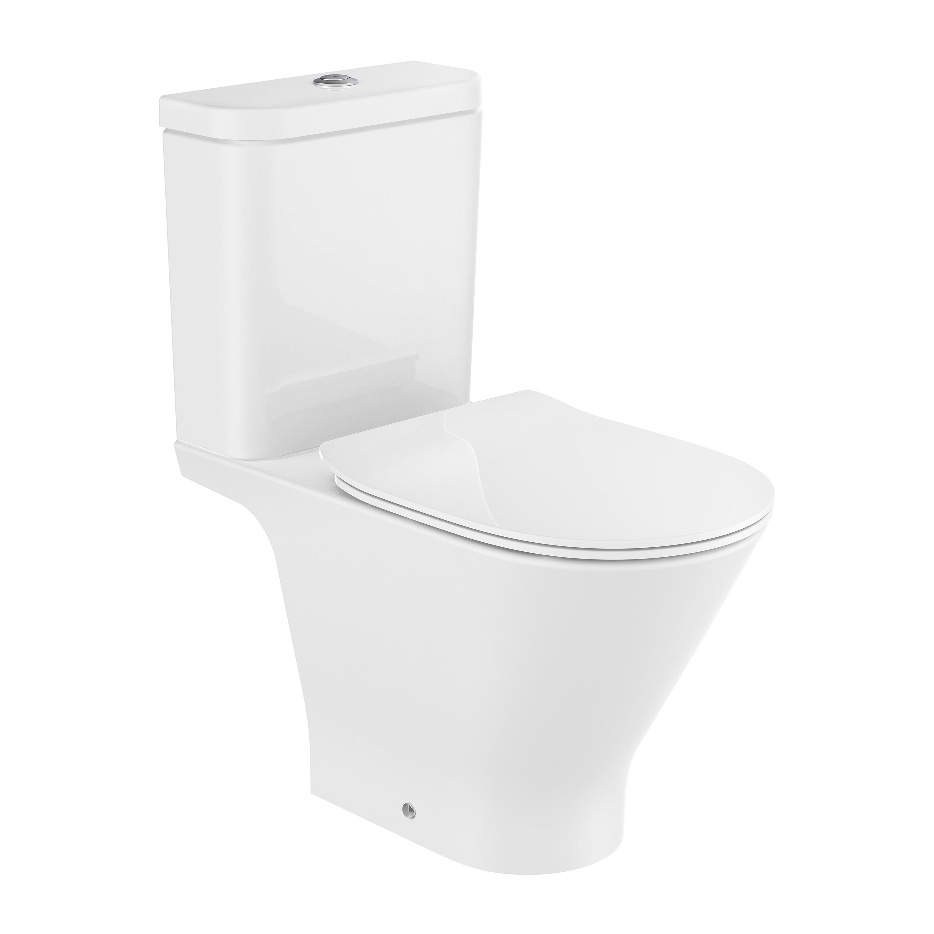 ROCA Pack WC THE GAP Round, sortie duale, cuvette sans bride et ...