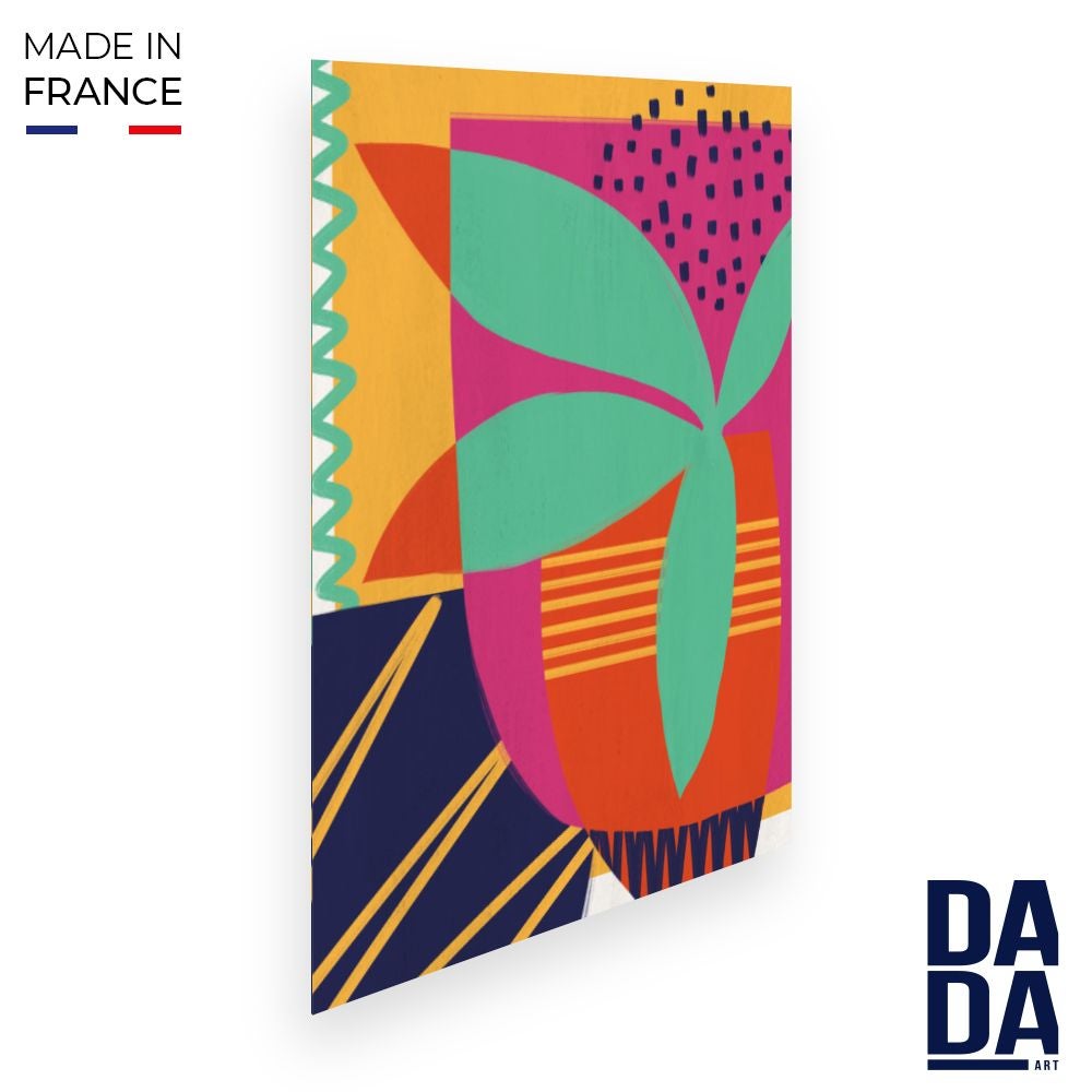 Affiche Formes géométriques vives / 40x50cm / Fabriqué en France / DADA ...